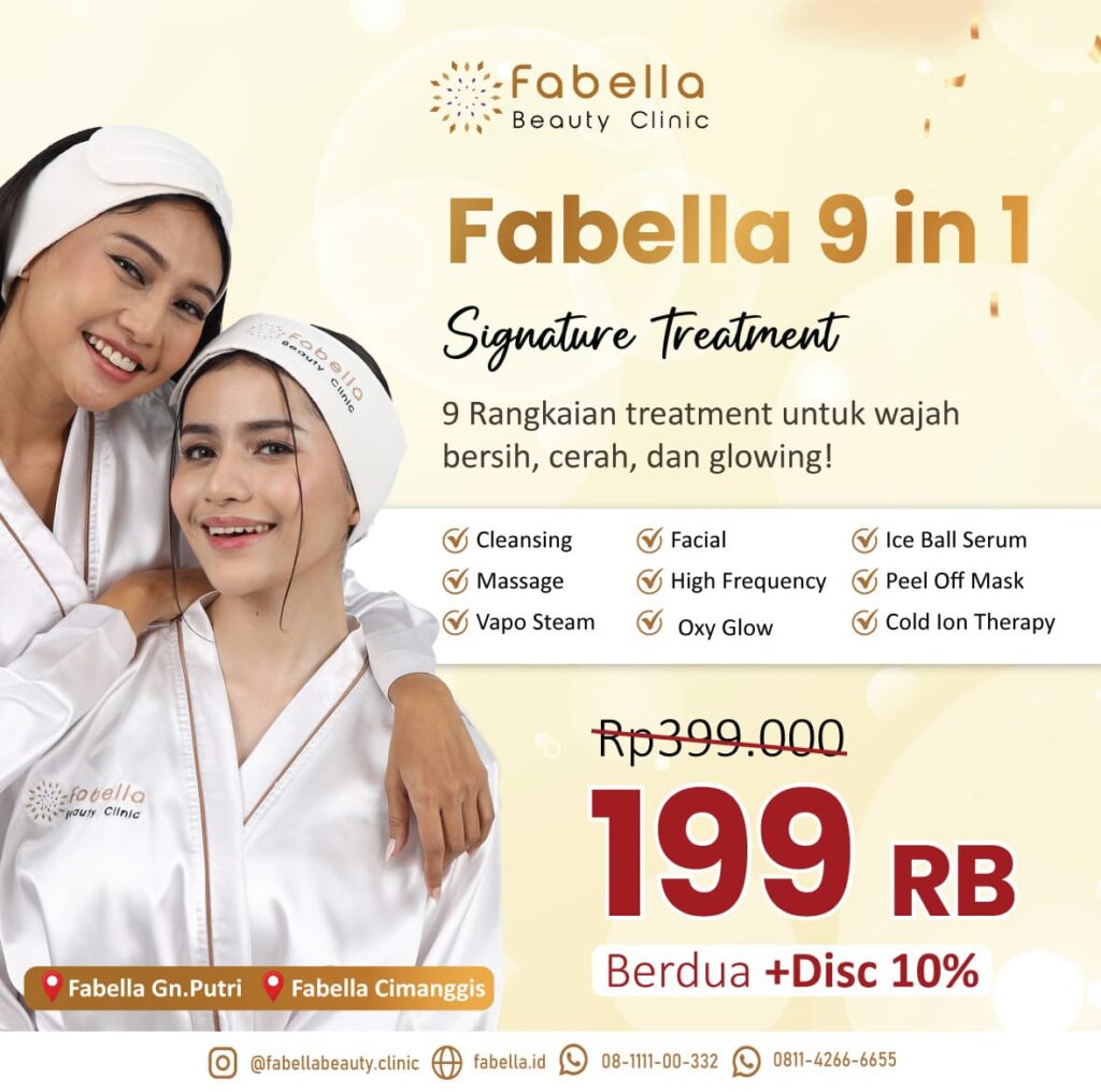 PROMO FABELLA GUNUNG PUTRI - Klinik Kecantikan Terbaik Depok
