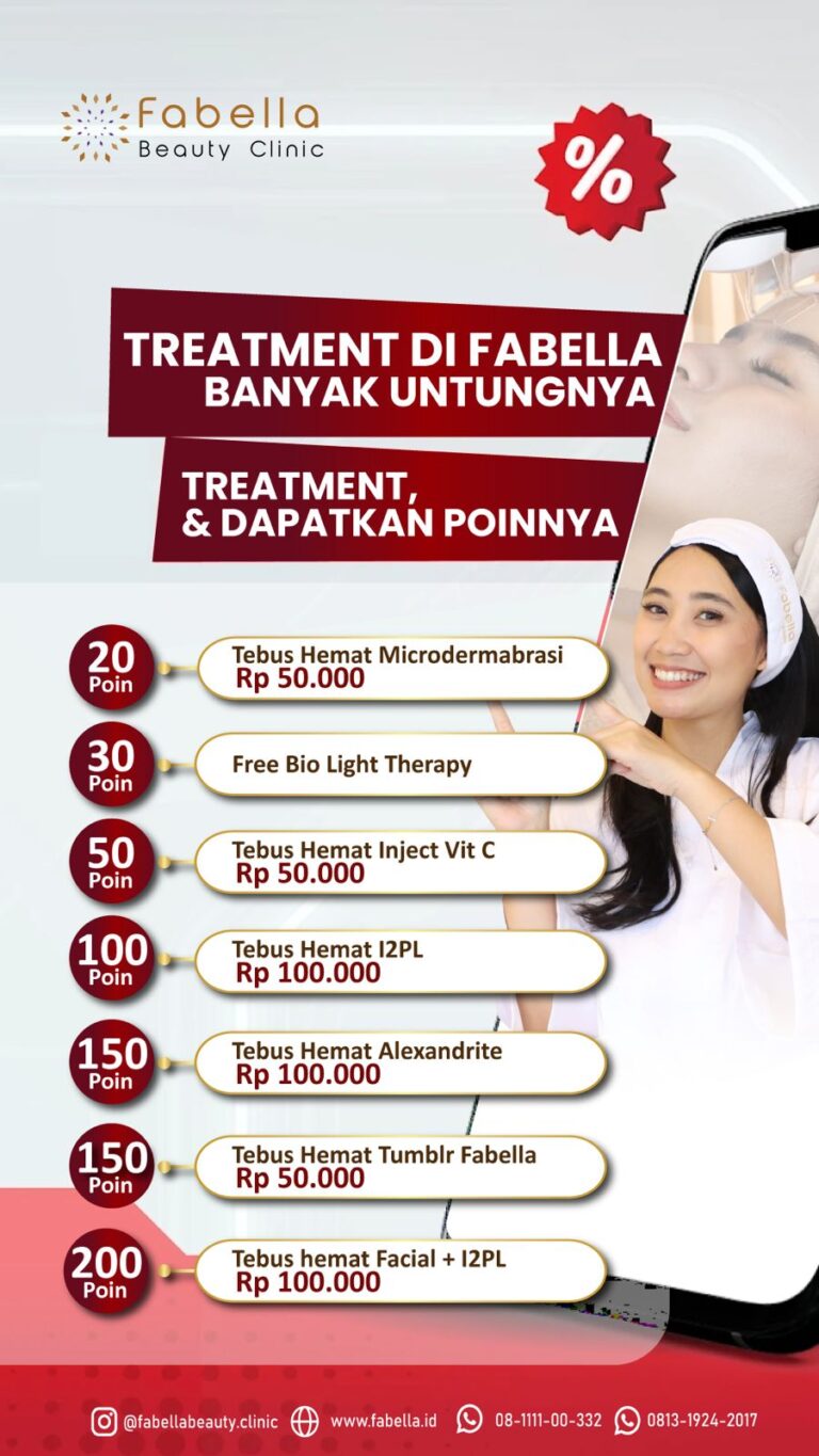 PROMO FABELLA GUNUNG PUTRI - Klinik Kecantikan Terbaik Depok